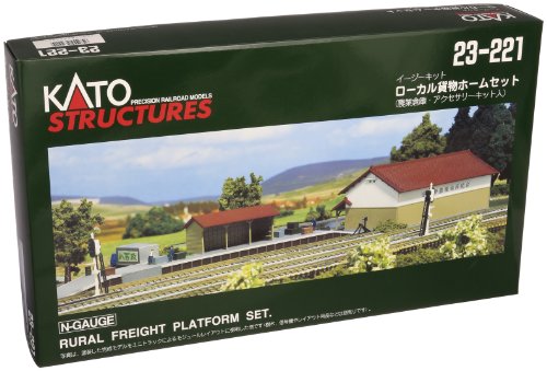 KATO Nゲージ ローカル貨物ホームセット 23-221 鉄道模型用品 品番:23-221 型式:Nゲージ 国鉄時代のローカル駅をよりリアルに再現するのに不可欠な貨物ホームのセット ローカルホームやローカル駅舎と組み合わせてセットにできる...