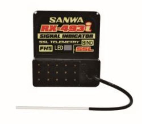 SANWA RX-493i FH5-4ch インジケーター機能付 107A41374B FH-5方式 。 アンテナリードタイプ4チャンネル受信機。 SXRモード対応。 SSL機能。 インジケーター機能搭載。 【JANコード】49446830...