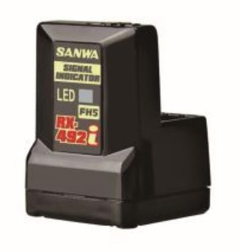 SANWA RX-492i FH5-4ch インジケーター機能付 107A41384B FH-5方式。 アンテナ内蔵タイプ4チャンネル受信機。 SXRモード対応。 SSL機能対応。 インジケーター機能搭載。 電動カー専用モデル。 【JANコ...