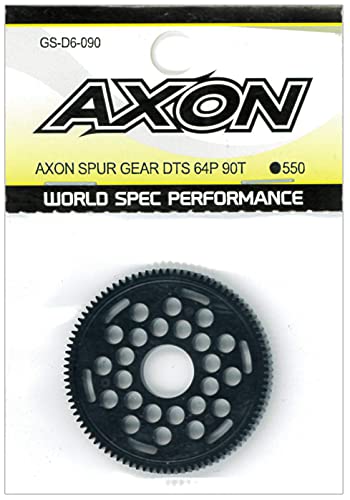 AXON SPUR GEAR DTS 64P 90T GS-D6-090 アクソンスパーギヤDTSシリーズは、妥協なく高次元でローフリクションを追求し、EPR、F1ツーリングカーなどの全ての電動オンロードカーでの使用を可能とするデザインで誕...