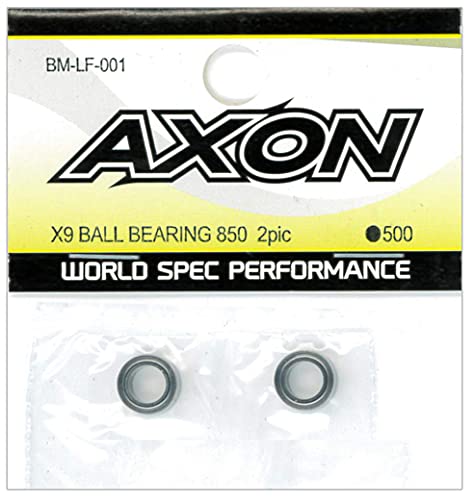 AXON X9 BALL BEARING 850 2pic BM-LF-001 ボールベアリングの種類: 玉軸受を採用しています ボール径: 850ミリメートルの大型ボールベアリング 材質: 耐久性の高い鋼を使用しています オイルによる潤滑...