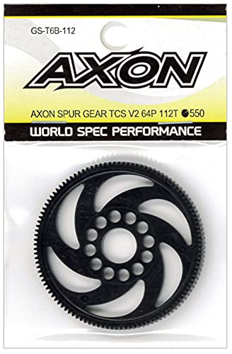 AXON スパーギヤ TCS V2 64P 112T GS-T6B-112 高剛性&超ローフリクション素材から導く進化する駆動へ。 【JANコード】4573448244221 【状態】新品 【発送】1〜2営業日で発送（休業日除く）