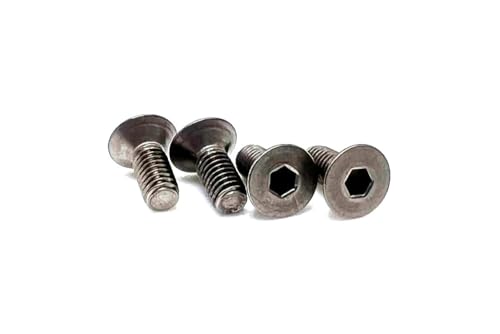 AXON SPRING TITANIUM SCREW (Flat Head 3mm x 7mm 4pic) チタンスクリュー NT-F3-071 アクソンオリジナルのSPRING TITANIUM SCREW は、優れた耐久性と軽量性を兼ね...
