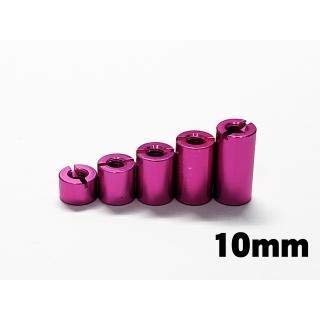 RC-ART 10mm両メネジスペーサー(アルミ・ピンク) ART2588 - 【JANコード】4582302472663 【状態】新品 【発送】1〜2営業日で発送（休業日除く）