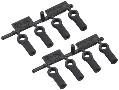 タミヤ(TAMIYA) ホップアップオプションズ No.1869 OP.1869 オープンタイプ5mm強化アジャスター (ロング・8個) 54869 グラスファイバー配合樹脂製の強化タイプの5mmアジャスター。 ピロボール取り付け部分がオー...