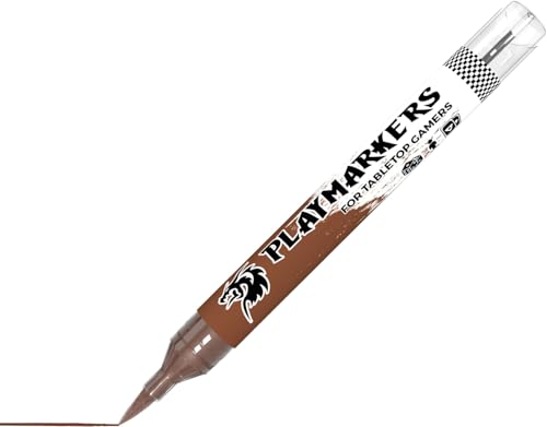 AKインタラクティブ AKプレイマーカー レザー 模型用水性マーカー AKM023 模型用水性塗料マーカー ペン先が筆ペンタイプになっており、非常に細いシャープな線が描ける 下地塗装を選ばす、水性アクリル、エナメル、ラッカーなどどのような下...