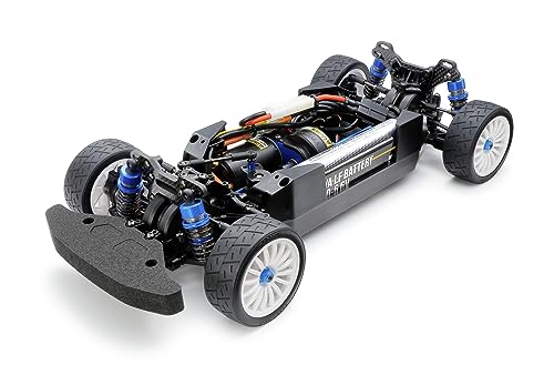 タミヤ(TAMIYA) 1/10 電動RCカーシリーズ No.726 XV-02RS PRO シャーシキット 58726 モーターをフロントミドシップマウントし、車体中央のスパーギヤから前後等長プロペラシャフトを介して動力を伝達。 舗装路で...