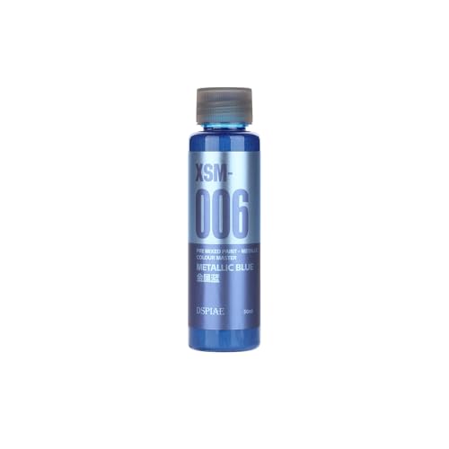 DSPIAE XSM 水性プレミックス塗料メタリック【日本正規代理店】 (XSM-006 水性プレミックス塗料(メタリックブルー)) ■塗膜が強い 約24時間乾燥した後、膜が固く付着します。 複数回の擦り傷テスト後も塗膜は剥がれません。 ■...
