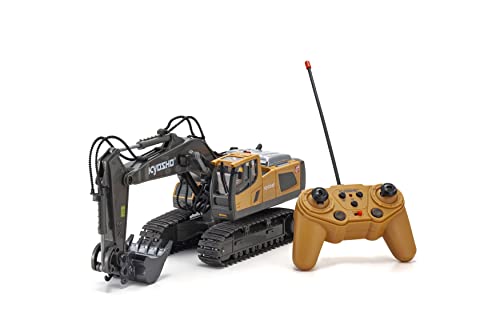 キョウショウエッグ R/C リアルパワーショベル セット内容: 本体 送信機 取扱説明書 使用電池: 本体 単3アルカリ乾電池×4本(別売)/送信機 単3アルカリ乾電池×2本(別売) 周波数: 40MHz 走行時間: 約40分 到達距離: ...