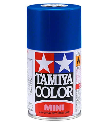 タミヤ タミヤスプレー TS-89 パールブルー 模型用塗料 85089 正味量:100ml 手頃な量とサイズで使いやすいスプレーカラー 用途:プラスチックモデル、模型、工作、硬質プラスチック、木、金属 合成樹脂塗料 ※表示されている色は近...