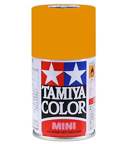 タミヤ(TAMIYA) スプレー TS-98 ピュアーオレンジ 模型用塗料 85098 正味量:100ml 手頃な量とサイズで使いやすいスプレーカラー 用途：プラスチックモデル、模型、工作、硬質プラスチック、木、金属 合成樹脂塗料 ※表示さ...