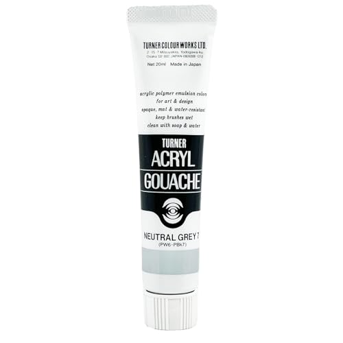 ターナー色彩(Turner Color) アクリルガッシュ ニュートラルグレー7 AG020003 20ml(6号) 対象性別 :男女共用 パッケージ重量: 0.04 kg 【JANコード】4993453146035 【状態】新品 【発送】...