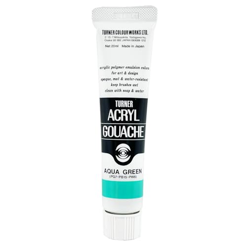 ターナー色彩 アクリルガッシュ アクアグリーン AG020141 20ml(6号) 対象性別 :男女共用 パッケージ重量: 0.03 kg 【JANコード】4993453147414 【状態】新品 【発送】1〜2営業日で発送（休業日除く）