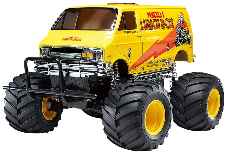 タミヤ (TAMIYA) XBシリーズ (完成モデル) No.49 1/12RC XB ランチボックス 電動ラジオコントロール 57749 アメリカで人気のカスタムバンを再現した完成電動ラジオコントロールカーです。 イエローカラーのボディサ...