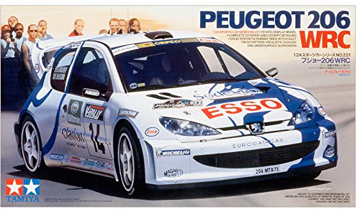 タミヤ 1/24 スポーツカーシリーズ No.221 プジョー 206 WRC プラモデル 24221 組み立て、塗装が必要なプラモデル。 別途、工具、塗料等が必要。 【JANコード】4950344993154 【状態】新品 【発送】1〜2...