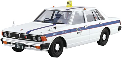 青島文化教材社(AOSHIMA) 1/24 ザ・モデルカーシリーズ No.43 430セドリックセダン 200STD 個人タクシー プラモデル 成型色 組み立て塗装が必要なプラモデル。 別途、接着剤や工具、塗料等が必要。 1/24スケール未...