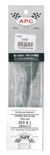 APC プロペラ 7×4SF 46408 APCプロペラ、スローフライです。 (Amazon.co.jpより) 【JANコード】4942860464089 【状態】新品 【発送】1〜2営業日で発送（休業日除く）