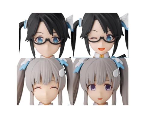 BANDAI SPIRITS(バンダイスピリッツ) 30MS アイドルマスター シャイニーカラーズ オプションヘアスタイル&フェイスパーツセット(三峰結華/幽谷霧子) 色分け済みプラモデル THE IDOLM@STER& (C)Bandai...