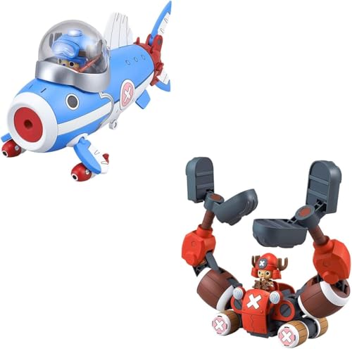 BANDAI SPIRITS(バンダイスピリッツ) ONE PIECE チョッパーロボ3号&5号(チョッパーサブマリン&チョッパークレーン) 色分け済みプラモデル (C)尾田栄一郎／集英社 フジテレビ 東映アニメーション 色分け済みプラモデ...