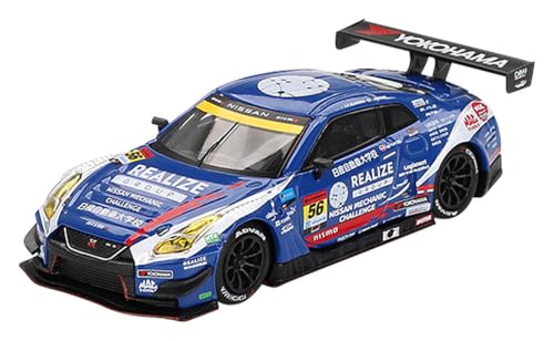 MINI GT 1/64 ニッサン GT-R NISMO GT3 SUPER GTシリーズ 2023#56 REALIZE ニッサン MECHANIC CHALLENGE GT-R KONDO RACING (左ハンドル) 日本限定 完成品...