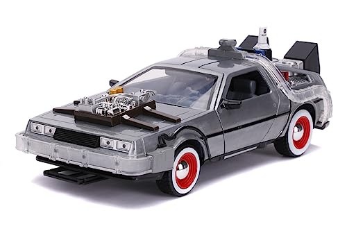 京商 バック・トゥ・ザ・フューチャー パート III タイムマシーン(デロリア JADA32166 - 【JANコード】4548565456635 【状態】新品 【発送】1〜2営業日で発送（休業日除く）