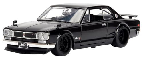 Jada Toys ワイルドスピード シリーズ 1/24 F&F ニッサン スカイライン 2000 GT-R ブラック (ブライアン) 完成品 Jada Toys ワイルドスピード シリーズ 1/24スケールミニカー。 【JANコード】45...