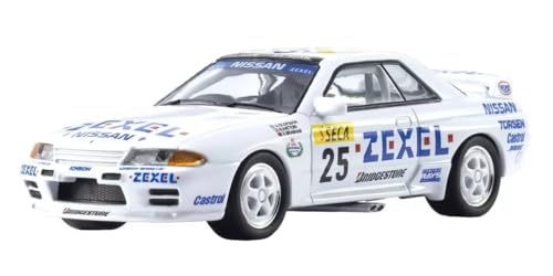 京商 (Kyosho) 京商オリジナル 1/64 ［MOTN］ ゼクセル スカイライン GT-R (R32) Gr.A 1991#25 LED搭載 完成品 K07012LE KYOSHOオリジナル 1/64スケール MOTNシステム搭載 ダ...