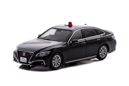 RAI'S 1/43トヨタ クラウン (ARS220) 2022 神奈川県警察交通部交通機動隊車両 (覆面 黒) 完成品ミニカー H7432208 1/43スケールダイキャストミニカー 完成品 【JANコード】4580198724170 【...