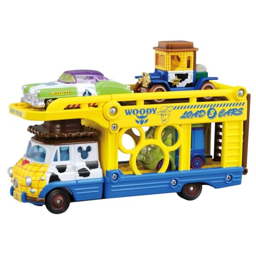 タカラトミー(TAKARA TOMY) トミカ ドリームトミカ ディズニーモータース パルズトランポ トイ・ストーリー5 ウッディ ミニカー おもちゃ 3歳以上 (C) Disney/Pixar 電池は使用しません。 【JANコード】490...