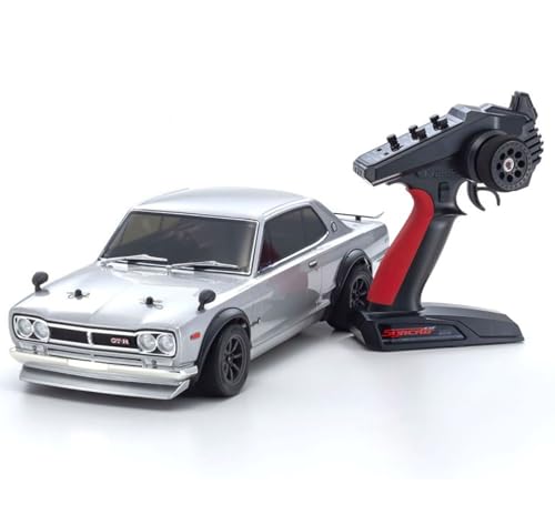 京商 1/10 EP 4WD フェーザーMk2 FZ02 日産 スカイライン 2000GT-R (KPGC10) チューンド・バージョン シルバー 電動ラジオコントロール 34425T1C 「ハコスカGT-R」の愛称で親しまれる名車をウルト...