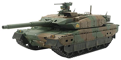 タミヤ 1/35 RC タンクシリーズ 陸上自衛隊 10式戦車 専用プロポ付き 48215 走行用電源別売:単4形アルカリ電池4本、送信機用電源別売:単4形アルカリ電池4本 電池種別 :電池は別売りのため別途ご購入ください。 【JANコード...
