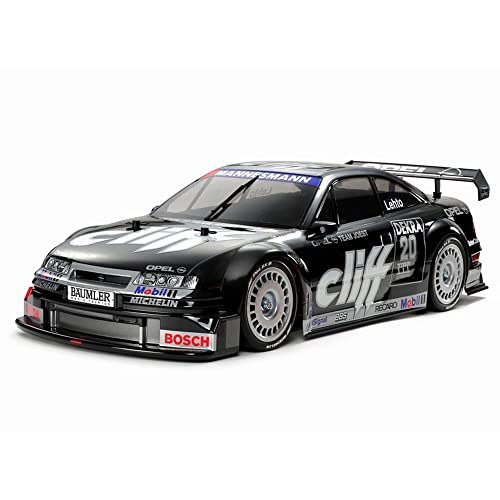 タミヤ 1/10 電動RCカーシリーズ No.701 1/10RC オペル カリブラ V6 クリフ TT-01シャーシ TYPE-E 58701 精悍なブラックカラーと2ドアクーペボディで注目を集め、1995年の欧州のレースで活躍したオペル...