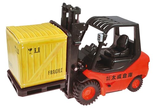 童友社 2.4GHz RC建機 1/20 ミニフォークリフト レッド 電動ラジオコントロール ミニサイズでフルファンクションのRCミニ建機が登場。 前進 後退 右左折 リフトの上昇 下降と簡単操作で、十分にフォークリフトの動きを楽しめます。...