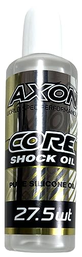 AXON CORE SHOCK OIL (0-80) 27.5wt CO-SA-275 ピュアシリコンオイルからつくられ、ローフリクション、粘り、耐久性を高次元でバランスさせデザインした独自ブレンドのショックオイルです。 【JANコード】4...