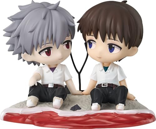 グッドスマイルアーツ上海[Good Smile Arts Shanghai] エヴァンゲリオン Mini Memory 碇シンジ&渚カヲル ノンスケール プラスチック製 塗装済み完成品 (C)カラー 全高：約85mm 掲載の写真は実際の商品...