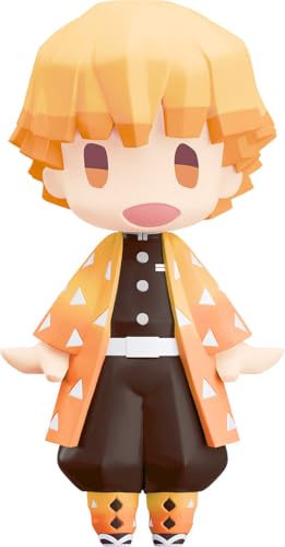 グッドスマイルカンパニー[GOOD SMILE COMPANY] HELLO! GOODSMILE 鬼滅の刃 我妻善逸 ノンスケール プラスチック製 塗装済み可動フィギュア (C)吾峠呼世晴／集英社 アニプレックス ufotable 全高：...