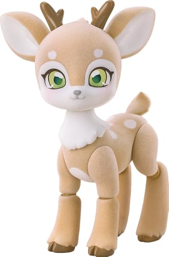 グッドスマイルアーツ上海[Good Smile Arts Shanghai] ねんどろいど 鹿 ココアVer. ノンスケール プラスチック製 塗装済み可動フィギュア (C) Good Smile Arts Shanghai 全高：約130m...