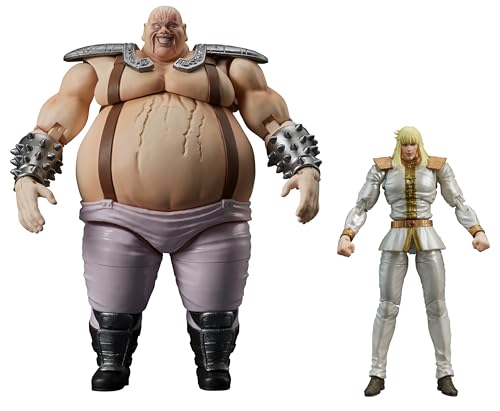DIGACTION 『北斗の拳』 シン & ハート セット 全高約80mm/110mm ノンスケール PVC製 塗装済み 可動フィギュア 不朽の名作『北斗の拳』より、［KING］こと「シン」と、［拳法殺し］の肉体を持つ「ハート」がセットで、...
