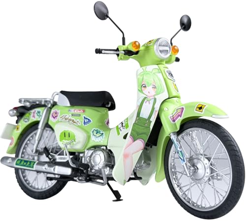 ピーエムオフィスエー 1/12 ホンダ スーパーカブ (ずんだもんEdition) プラモデル PP271 (C)SSS 組み立て塗装が必要なプラモデル。 別途、工具や塗料等が必要。 1/12スケール色分け済みプラスチック組み立てキット フ...