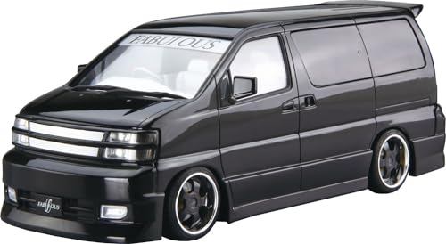 青島文化教材社(AOSHIMA) 1/24 ザ・チューンドカーシリーズ No.43 ニッサン ファブレス APE50 エルグランド '00 プラモデル (車) 組み立て塗装が必要なプラモデル。 別途、接着剤や工具、塗料等が必要。 1/24ス...