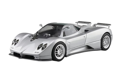 青島文化教材社(AOSHIMA) ザ☆モデルカー 1/24 '00 パガーニ ゾンダ C12S プラモデル ●エンジン再現●サスペンション/フレームを細かく再現●前後のカウルは組み立て後も取り外し可能●窓枠マスキングシール付属●テールライト...