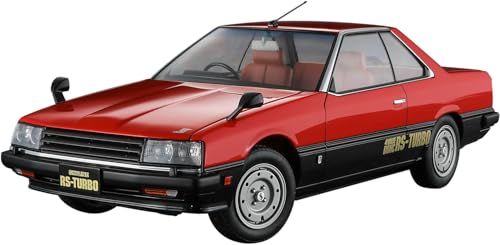 ハセガワ 【新金型】1/24 ニッサン スカイライン 2000ターボRS (R30) 前期型 1983 プラモデル HC65 (自動車) 組み立て塗装が必要なプラモデル。 別途、接着剤や工具、塗料等が必要。 1/24スケール未塗装プラスチッ...