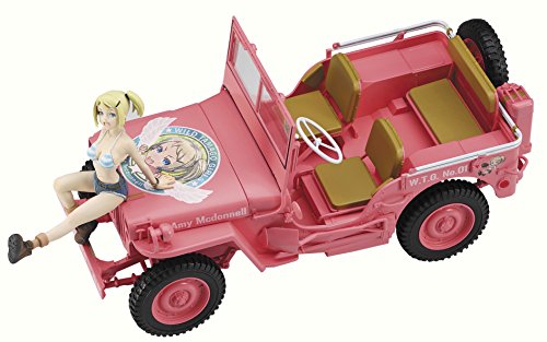 ハセガワ 1/24 ワイルドたまごガールズ No.1 1/4トン 4×4トラック エイミー・マクドネル w/フィギュア プラモデルSP356 組み立て、塗装が必要なプラモデル。 別途、工具、塗料等が必要。 完成サイズ:全長139.5mm x...