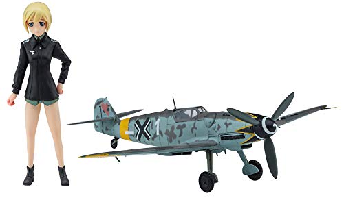 ハセガワ ストライクウィッチーズ エーリカ・ハルトマン w/メッサーシュミット Bf109G-6 1/20スケール レジンキット SP409 (C)2014 島田フミカネ KADOKAWA/第501統合戦闘航空団 組み立て塗装が必要なレジン...