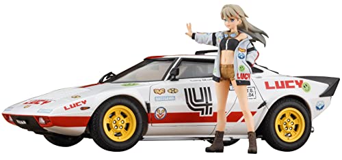 ハセガワ 1/24 ワイルドたまごガールズ No.04 ランチア ストラトス ルーシーマクドネル w/フィギュア プラモデル SP528 組み立て塗装が必要なプラモデル。 別途、接着剤や工具、塗料等が必要。 1/24スケール未塗装プラスチッ...
