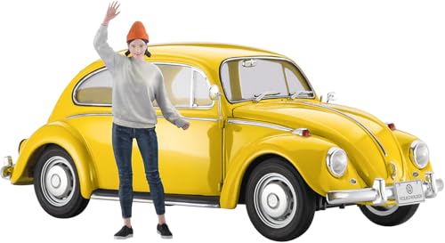ハセガワ(Hasegawa) 1/24 VW ビートル 1967 w/ガールズフィギュア プラモデル SP620 (自動車) 組み立て塗装が必要なプラモデル。 別途、接着剤や工具、塗料等が必要。 1/24スケール未塗装プラスチック組み立てキ...