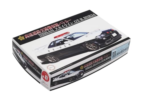 フジミ模型 1/24 インチアップシリーズ No.87 ニッサン スカイライン (R34) GT-R パトカー プラモデル ID87 組み立て、塗装が必要なプラモデル。 別途、工具、塗料等が必要。 対象年齢 :10才以上 梱包サイズ: 7....