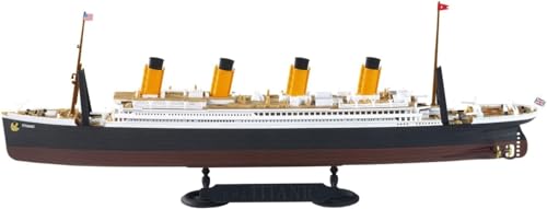 童友社 1/1000 凄!かんたんプラモデル R.M.S.タイタニック 色分け済みプラモデル 組み立てが必要なプラモデル。 別途、工具等が必要。 1/1000スケール色分け済みプラスチック組み立てキット 部品数は78パーツ ステッカー、スタ...