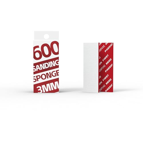DSPIAE パワースポンジヤスリ【日本正規代理店】 (XS3-600 3mm#600) 曲面に追従する柔軟性 水洗いで研磨力復活 平面やエッジ部分の研磨に最適 はがれにくいヤスリ面 一目で分かるデザイン性 【JANコード】45804745...