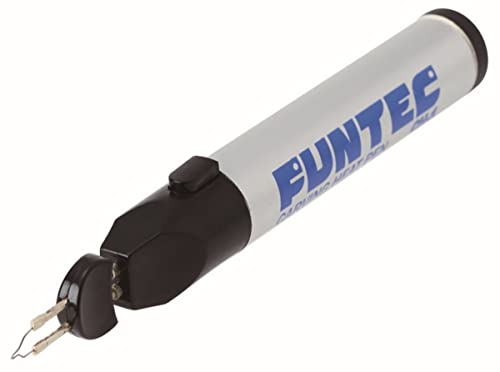 Funtec ファンテック カービングヒートペン CH-1 模型用ツール スイッチを押して数秒で発熱するお手軽な乾電池式のヒートペン 切断 加工、ダメージ表現に 発熱温度:約280度 寸法:19×136 (mm) / 重量:20g(電池含ま...